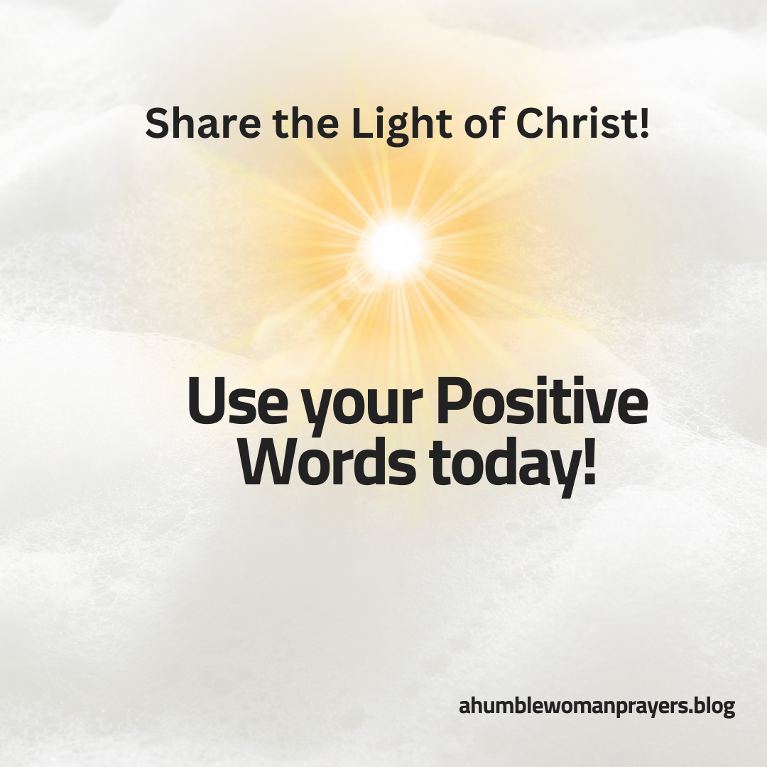 Share the Light of Christ. – A humble woman prays
